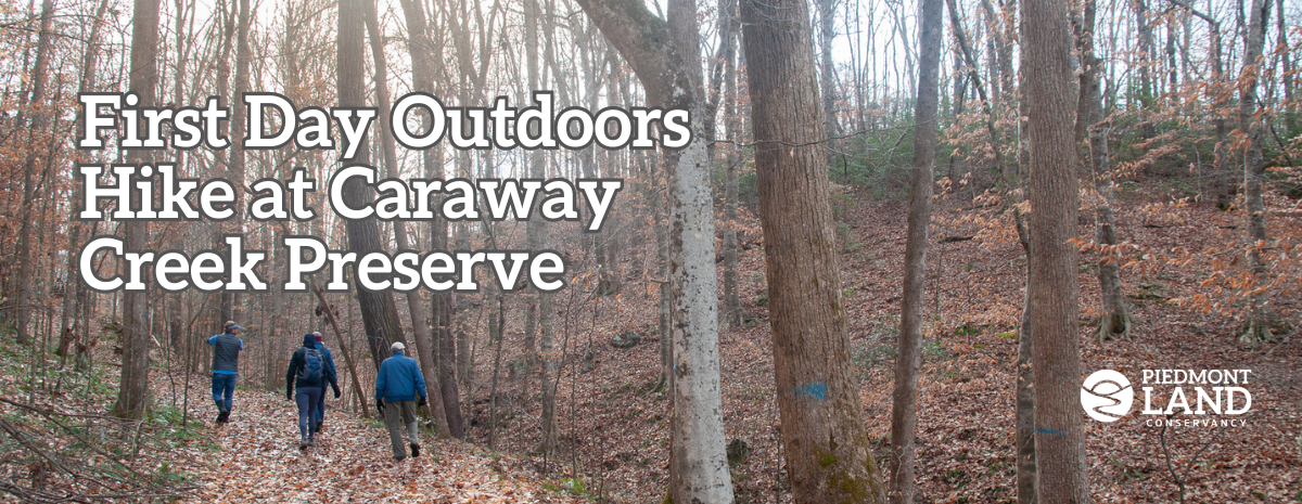 First Day Outdoors Hike at Caraway Creek Preserve